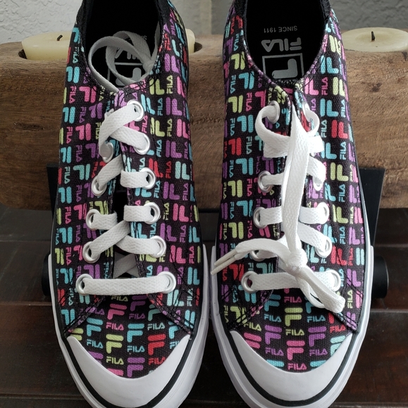 Fila | Shoes | Fila Canvas Platform Sneaker | Poshmark